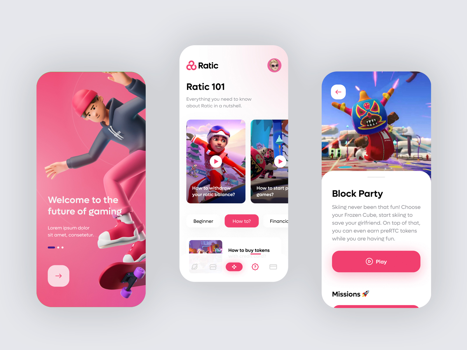 Ratic App Design - Tekeci